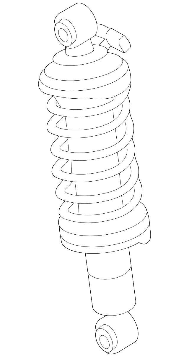 2008-2015 Audi R8 Suspension Shock Absorber 420-512-019-AL | Audi OEM ...