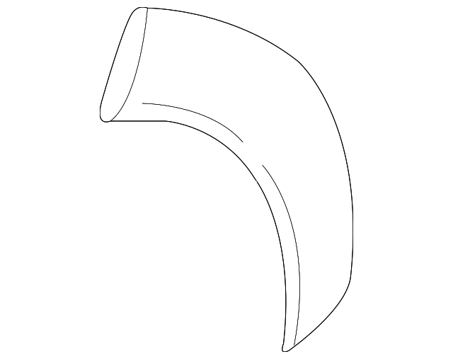 2002-2008 Mini Cooper Wheel Opening Molding 51-13-1-505-864 | Shop OEM ...