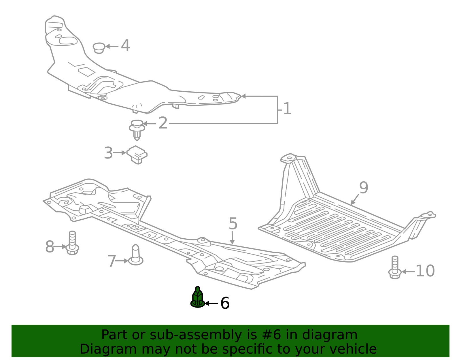 91505-TY4-A40 - Splash Shield Clip 2013-2025 Honda | Honda Parts Online