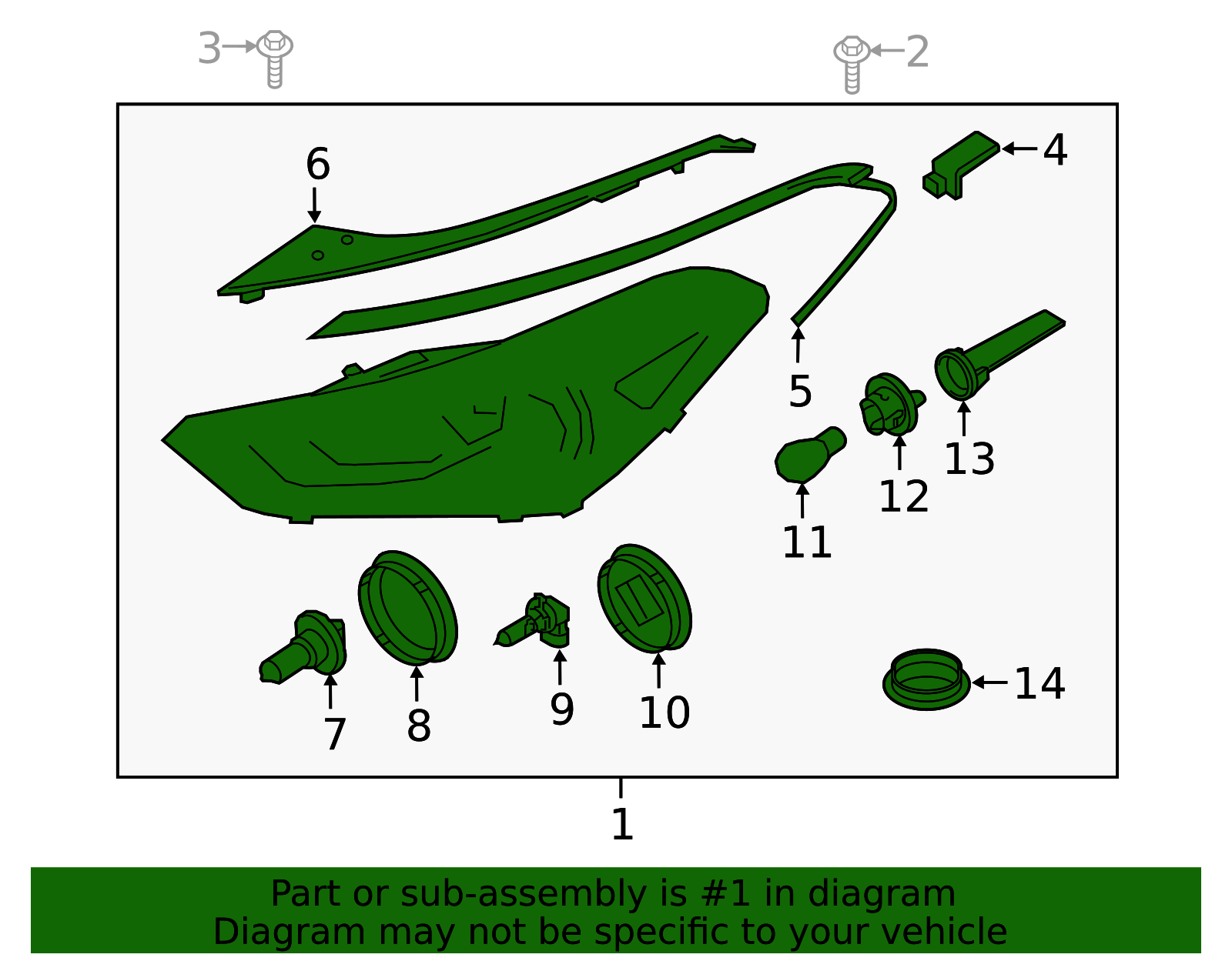 2019-2021 Hyundai Tucson Composite Assembly 92102-D3500 | OEM Parts Online