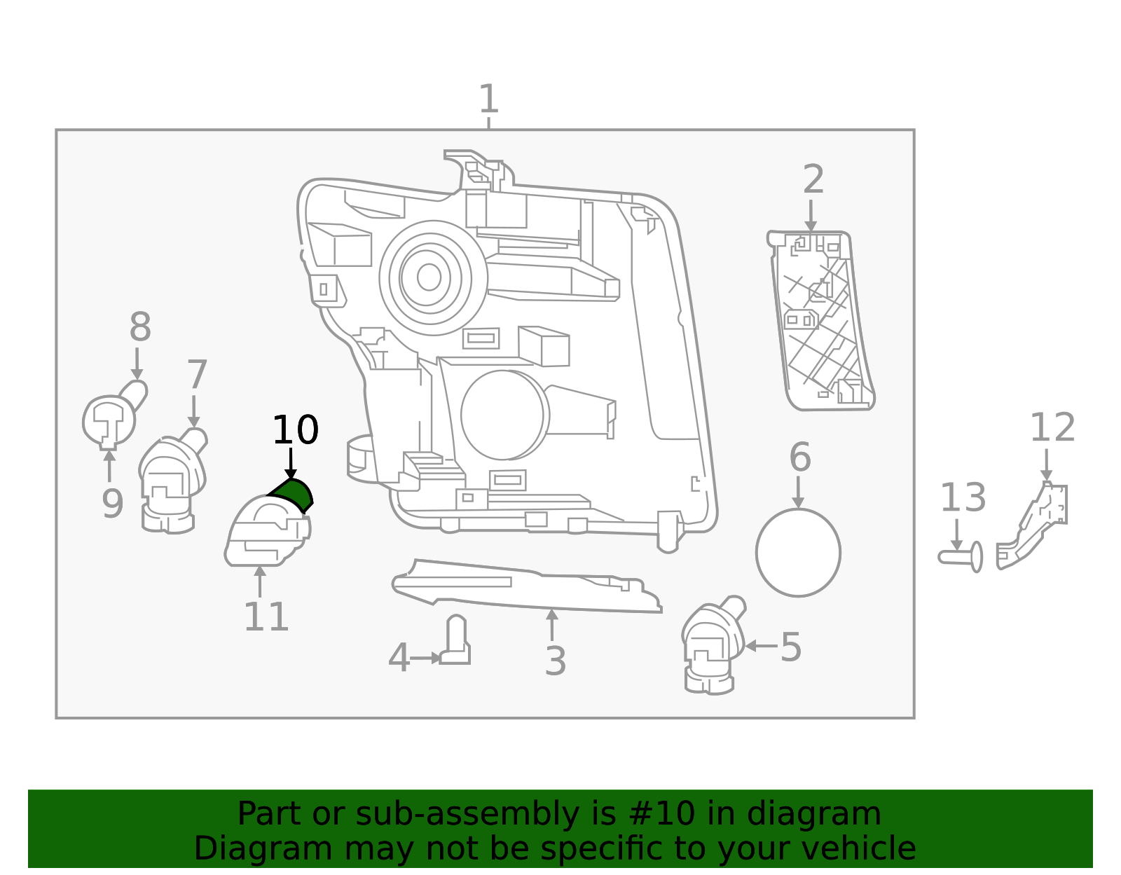 26717-9B90B - Signal Lamp Bulb 2008-2025 Nissan | Official Nissan Parts ...