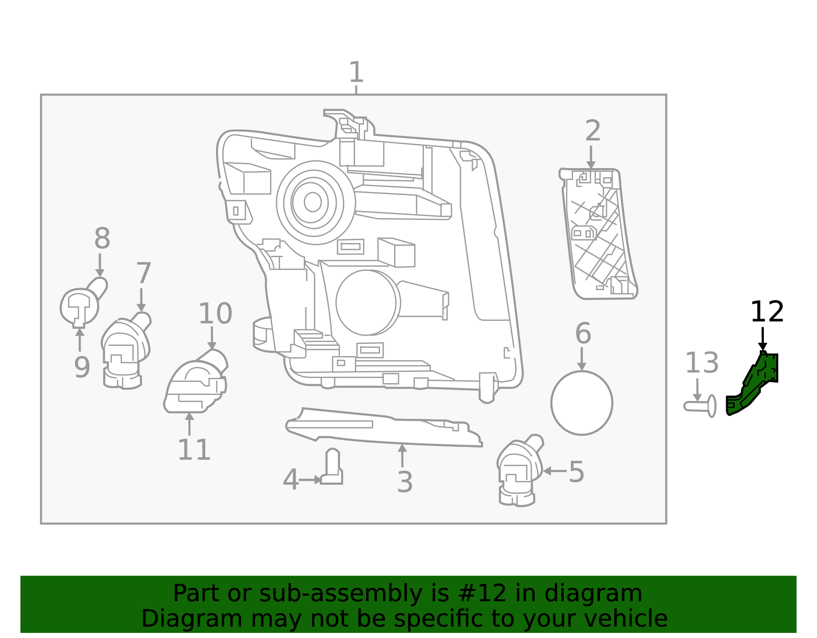 26042-EZ20A - High-Quality Headlight Bracket for 2016-2024 Nissan ...