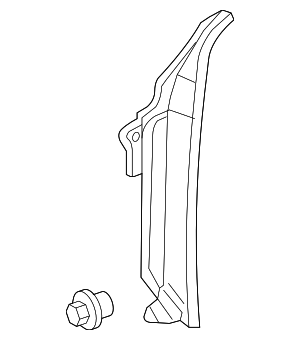 74105-SDA-A00 - 2003-2007 Honda Accord - Enclosure R Front Fender ...