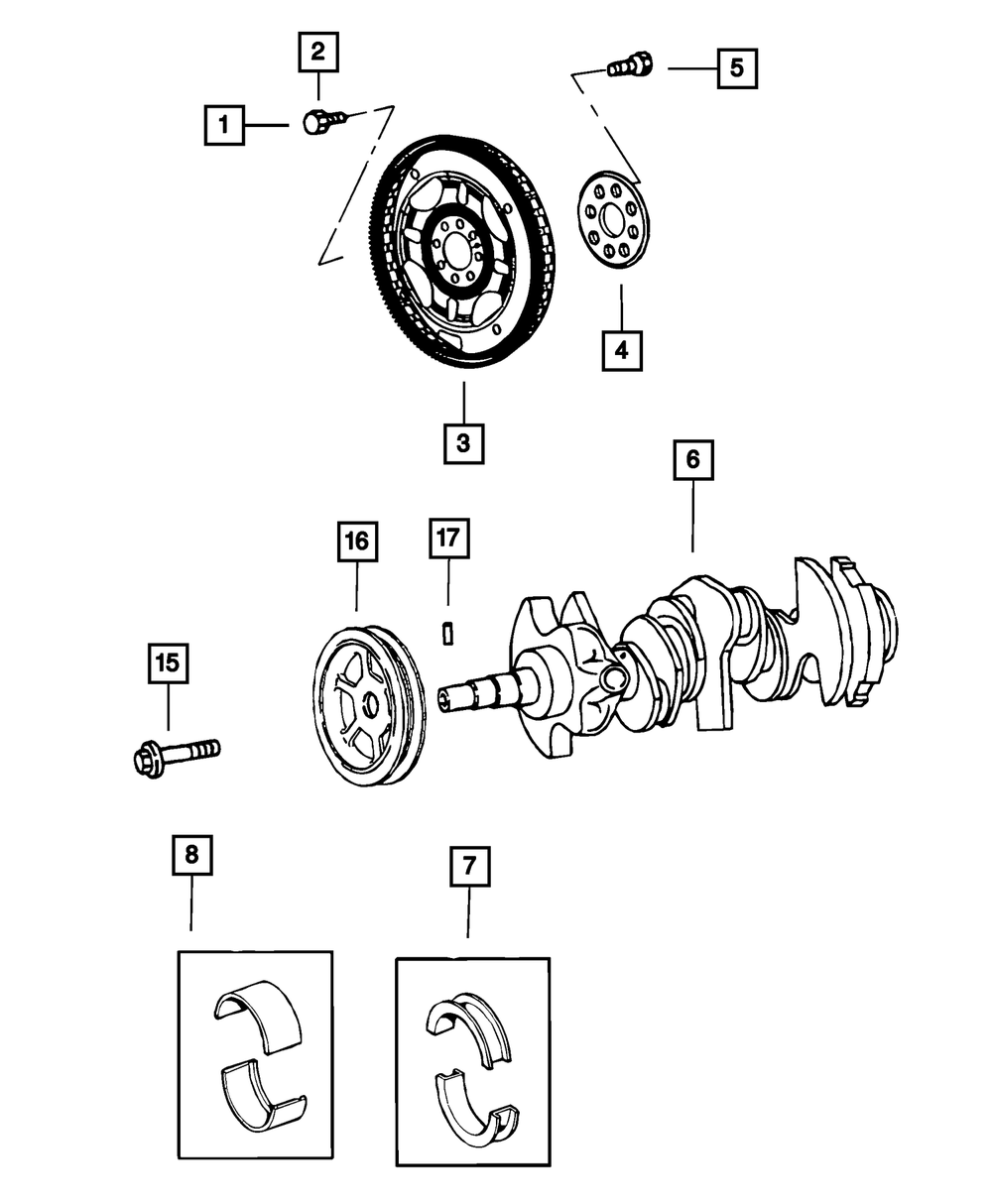 4752600AA - Torque Converter Drive Plate 2005-2011 Mopar | The Official ...