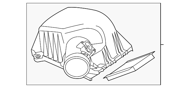 2013-2021 GM Air Cleaner Housing Cover 95273960 GM | GMPartsDirect.com