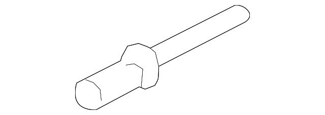 MU001657 - Bumper Cover Heat Shield Rivet 2014-2025 Mitsubishi ...