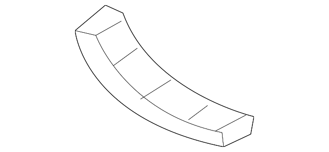 6400H314 - Side Retainer 2016-2022 Mitsubishi | Mitsubishi Direct Parts