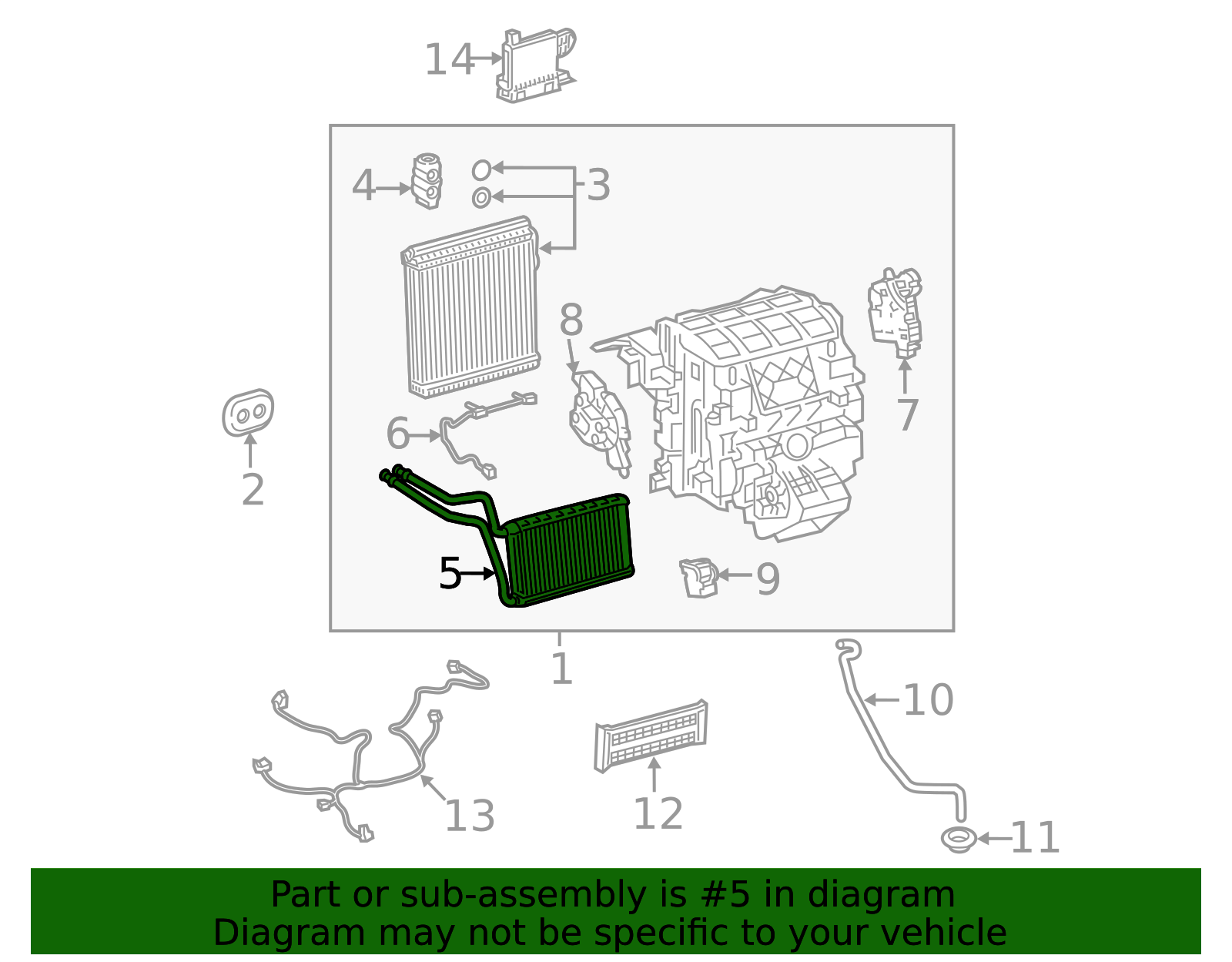2019-2025 Lexus HVAC Heater Core 87107-47080 | AutoNationParts.com