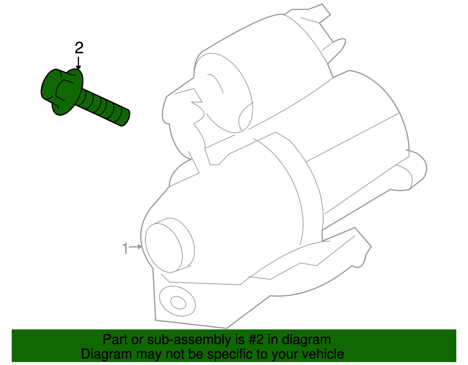 2005-2012 Ford Belt Tensioner Bolt -W503297-S437 | TascaParts.com