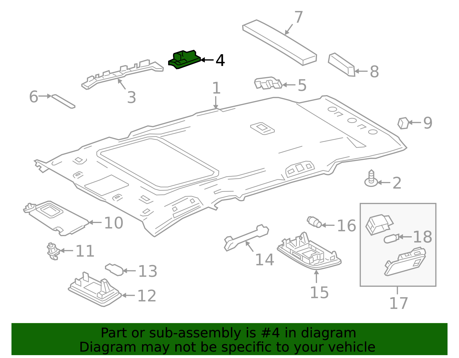 2019-2025 Toyota Trim Support 63361-0R040 | Lithia Toyota Parts