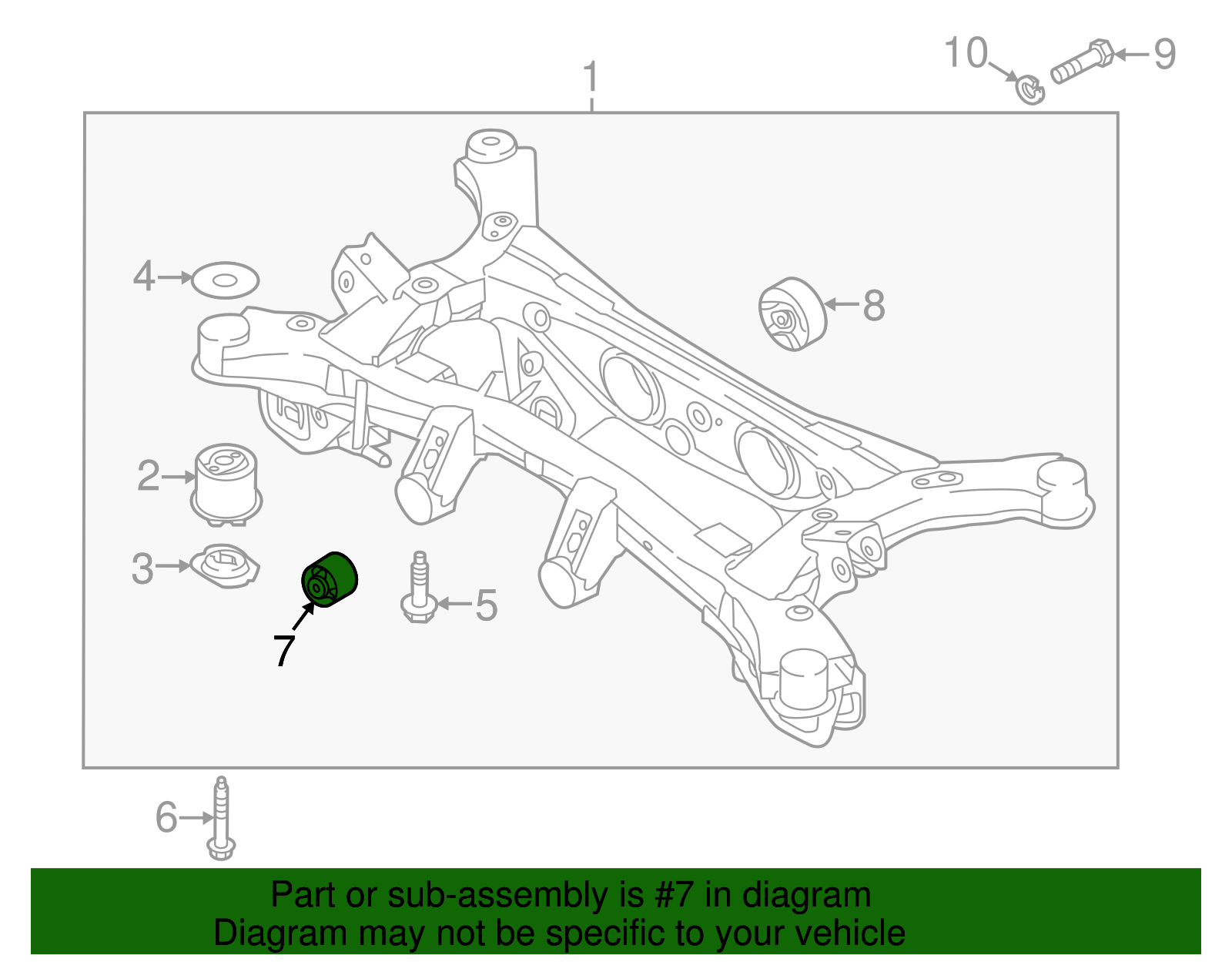 Hyundai - 53912-2E200 - Front Insulator - 2005-2025 Hyundai | OEM ...