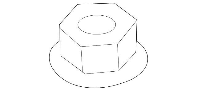 Ford Dealership 2011-2025 Ford Center Shield Retainer Nut W702438-S300 ...