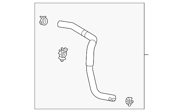 2023-2025 GM Water Return Tube 24001091 | Shop Matick Buick GMC