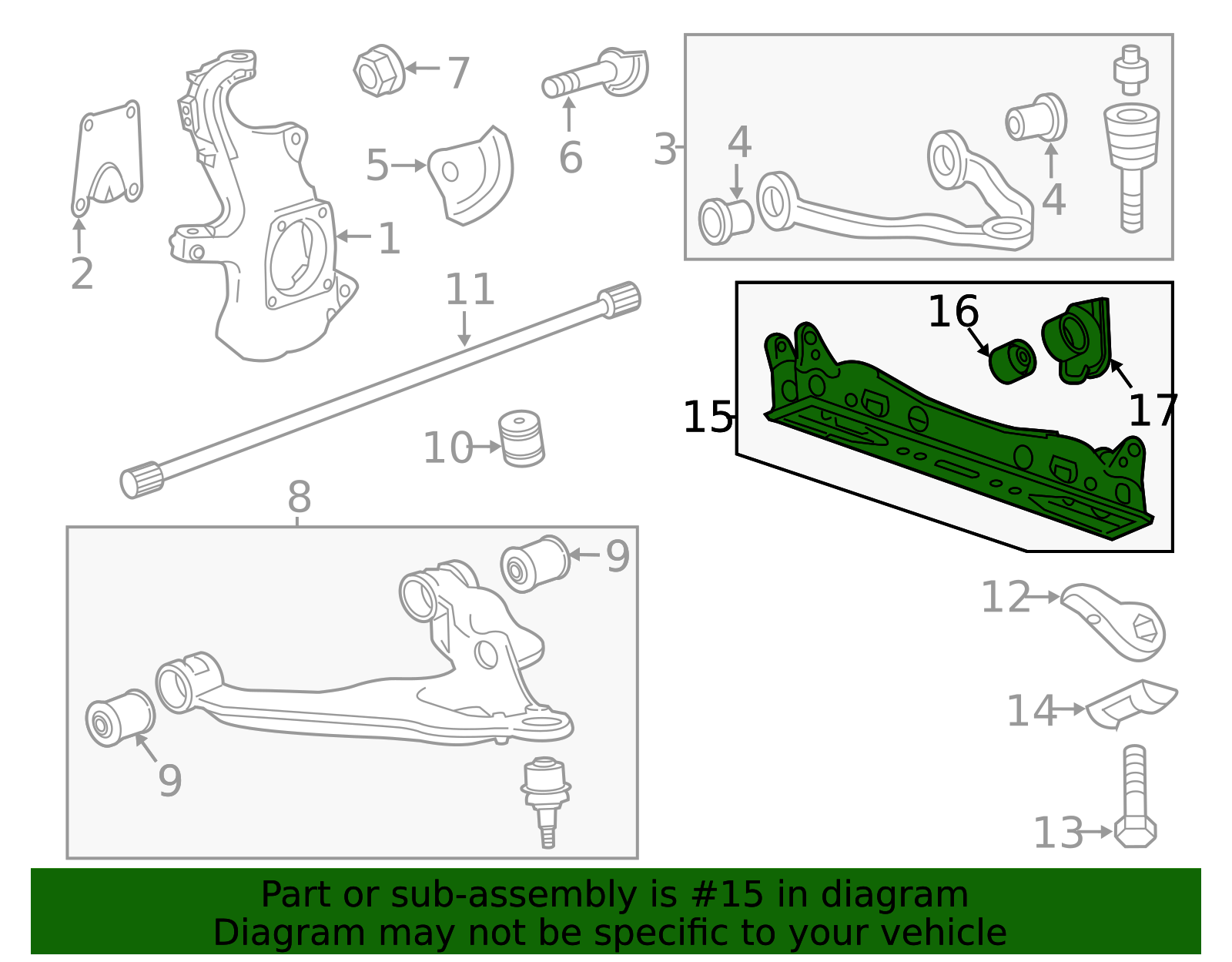 23509048 - 2020-2024 GM - Torsion Bar Support | Partners Chevy