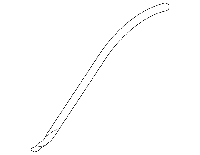 75534-60072 - Side Molding - 2010 2011 2013-2020 Lexus LX570 | My L Parts