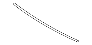 51317292394 - 2014-2017 BMW X5 Upper Molding (51-31-7-292-394) | BMW of ...