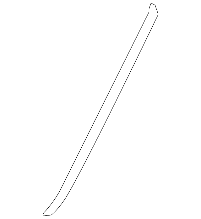 2014-2016 BMW X5 Side Molding 51317387917 | OEM Parts Online
