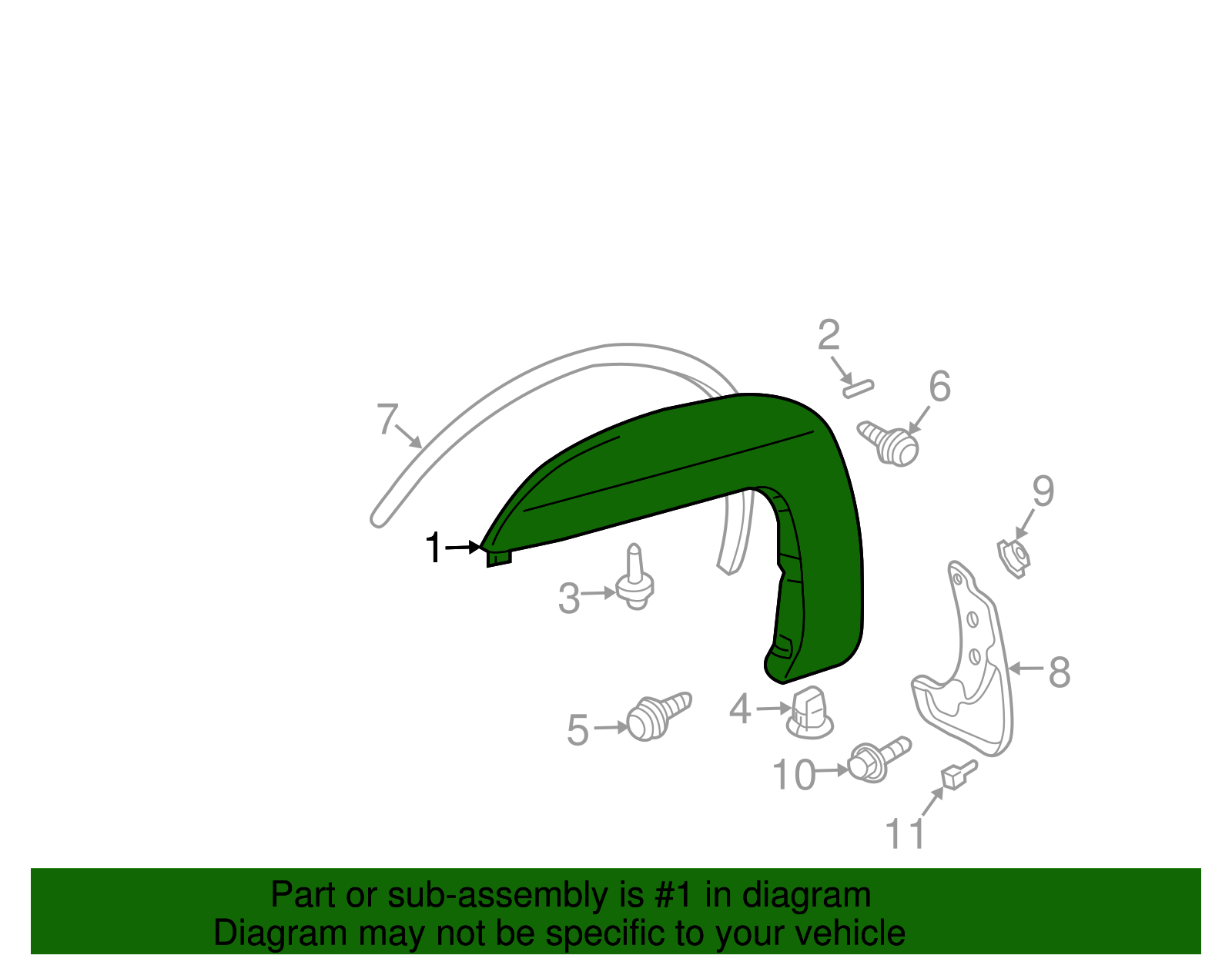 2006-2009 Toyota 4Runner 2006-2009 Toyota 4Runner - Flare 53847-35120 ...