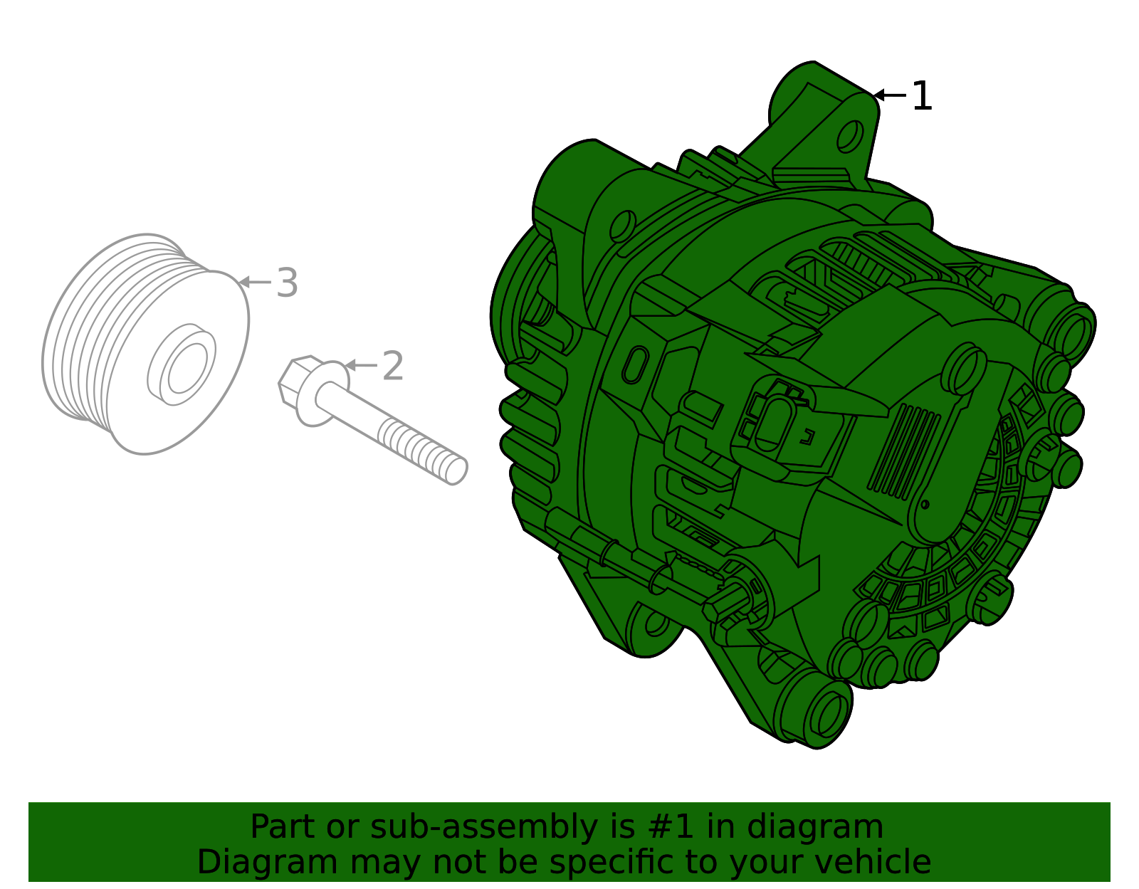 373002m417 - Kia Alternator 2020-2025 Kia | Performance Auto Parts