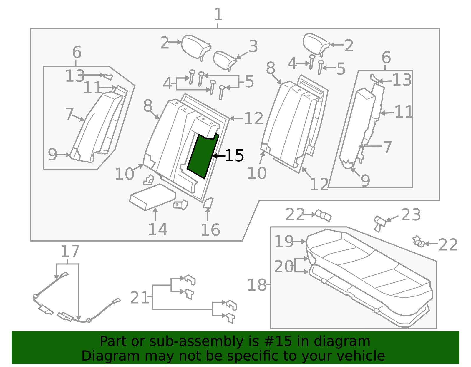 2007-2010 Hyundai Elantra Armrest Frame 89911-2H100-9P | MotorMotor