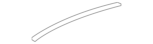 Genuine Toyota Drip Molding part# 75551-0E041 for 2008-2013 Toyota ...