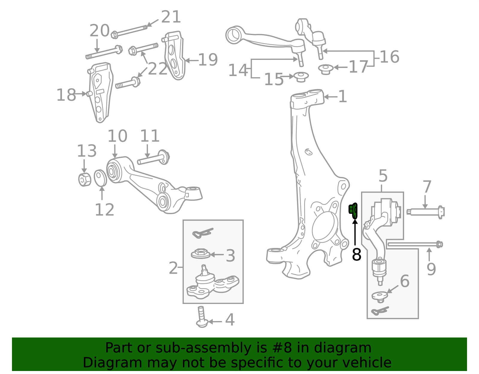 48452-50050 - High-Quality Lower Control Arm Adjust Cam for AutoNation ...