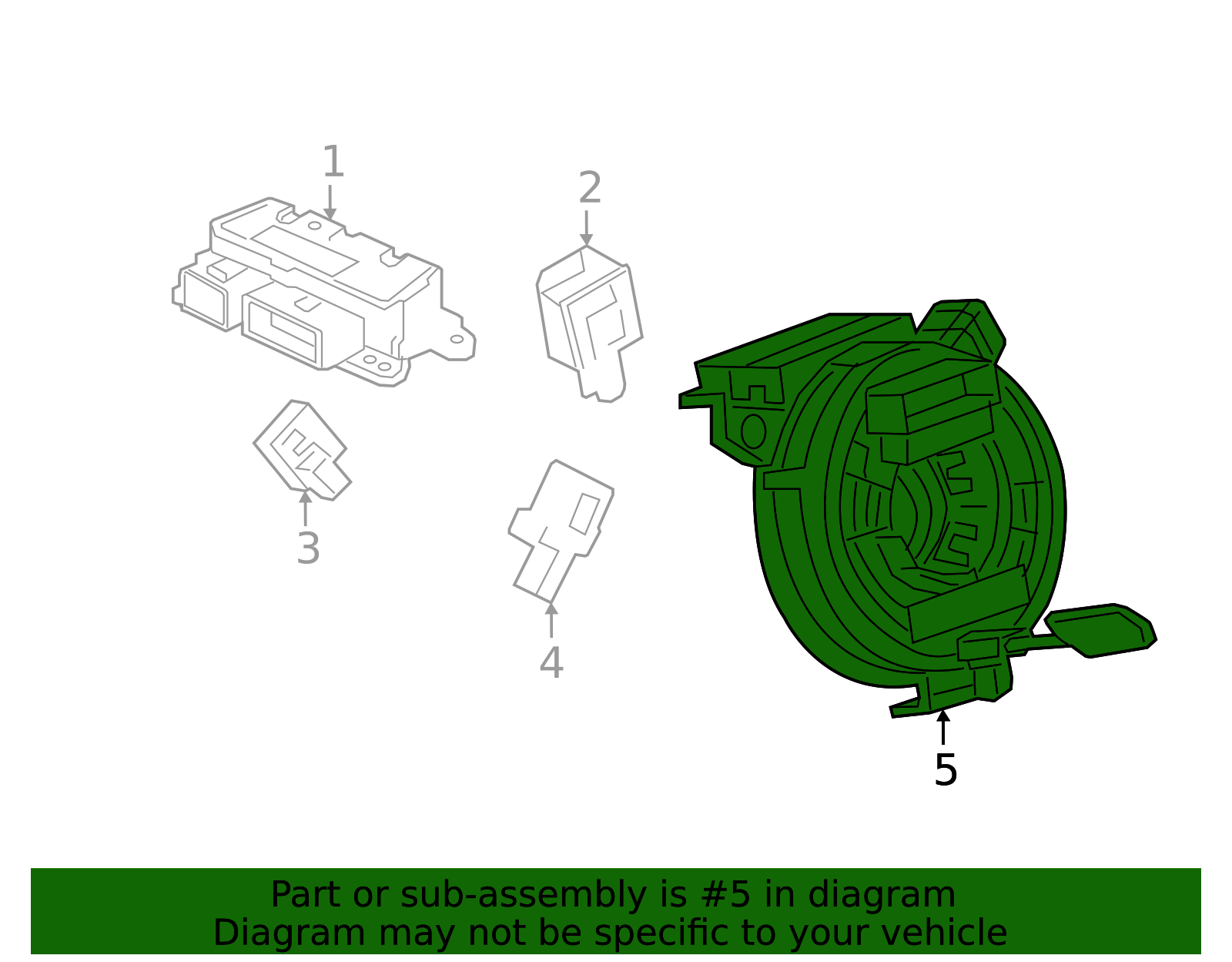 84988917 - 2021-2024 GM - Steering Wheel Airbag Coil | Partners Chevy