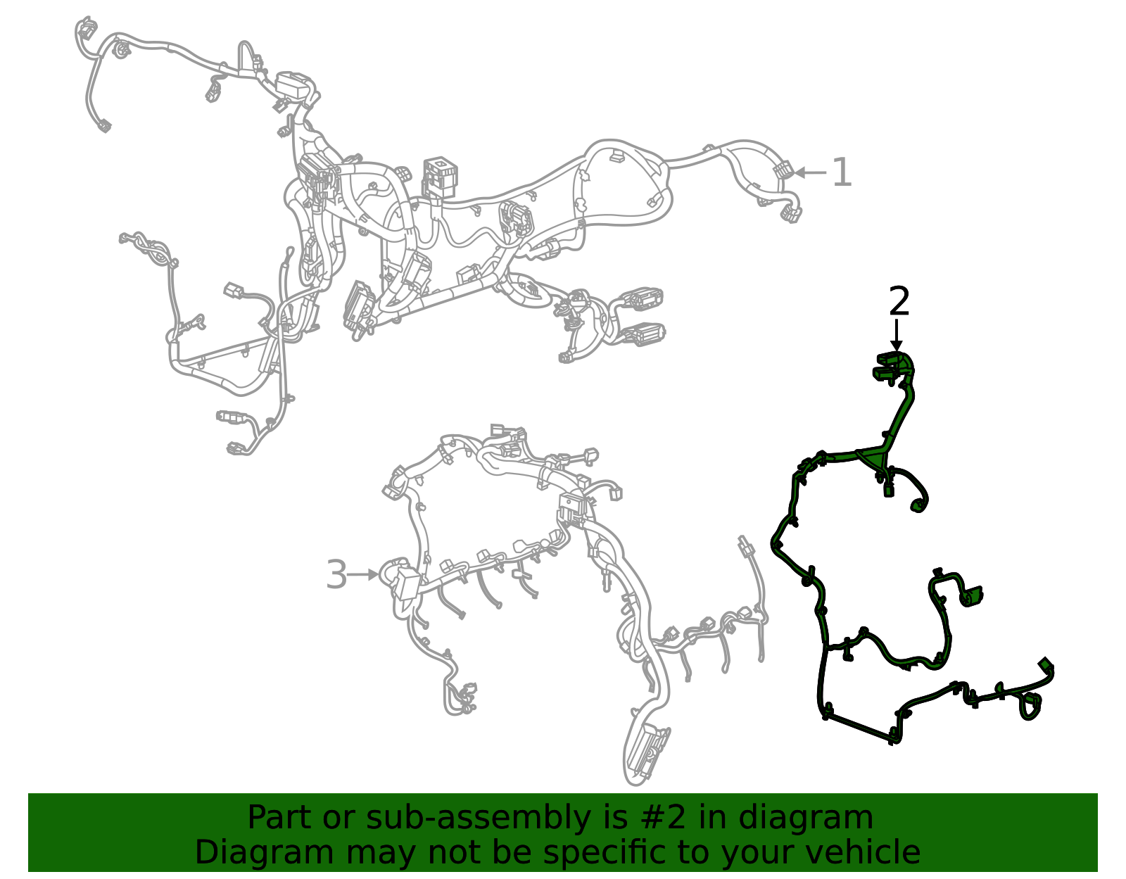 2022-2023 GM Harness 12725729 | Shop Matick Buick GMC