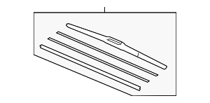 85212-0E020 - Lexus Wiper Blade 2010-2015 Lexus | Performance Auto Parts