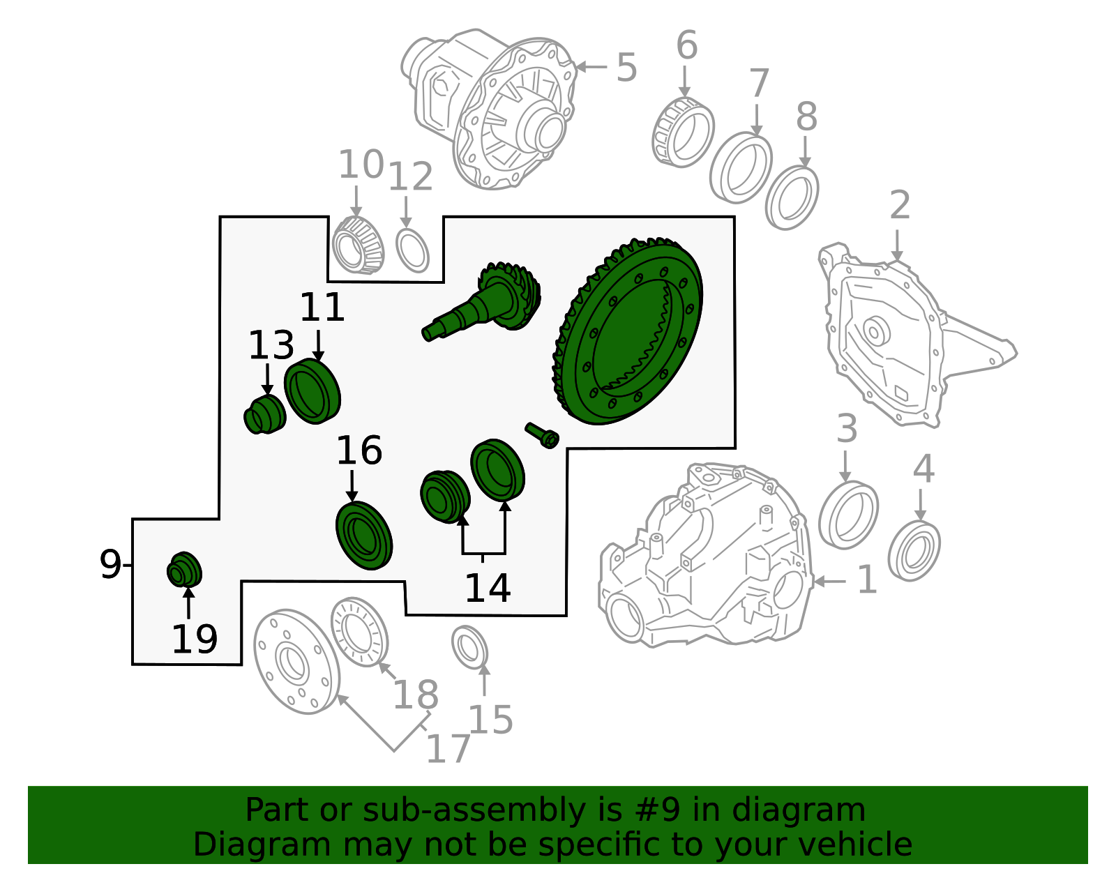 OEM Ford Ring & Pinion For 1997-2024 Ford - Part No. 8L3Z-4209-R | Karl ...