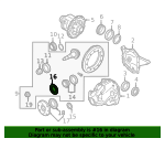 1995-2024 Ford Seal BL3Z-4676-A | Ford Parts Center