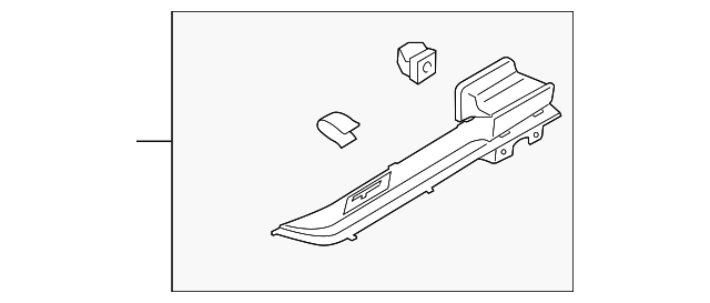 2018-2023 Ford Mustang | Side Trim | JR3Z-6304338-BB | Walls' Ford Parts