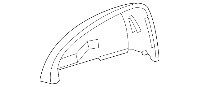 2015-2016 Volkswagen Touareg Mirror Cover 7P6-857-537-B-GRU | VW Direct ...