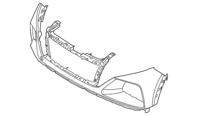 2022-2024 Hyundai Tucson Bumper Cover 86540-CW010 | OEM Parts Online