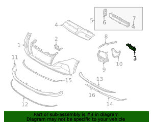 2022-2024 Hyundai Tucson Mount Bracket 86552-CW000 | OEM Parts Online