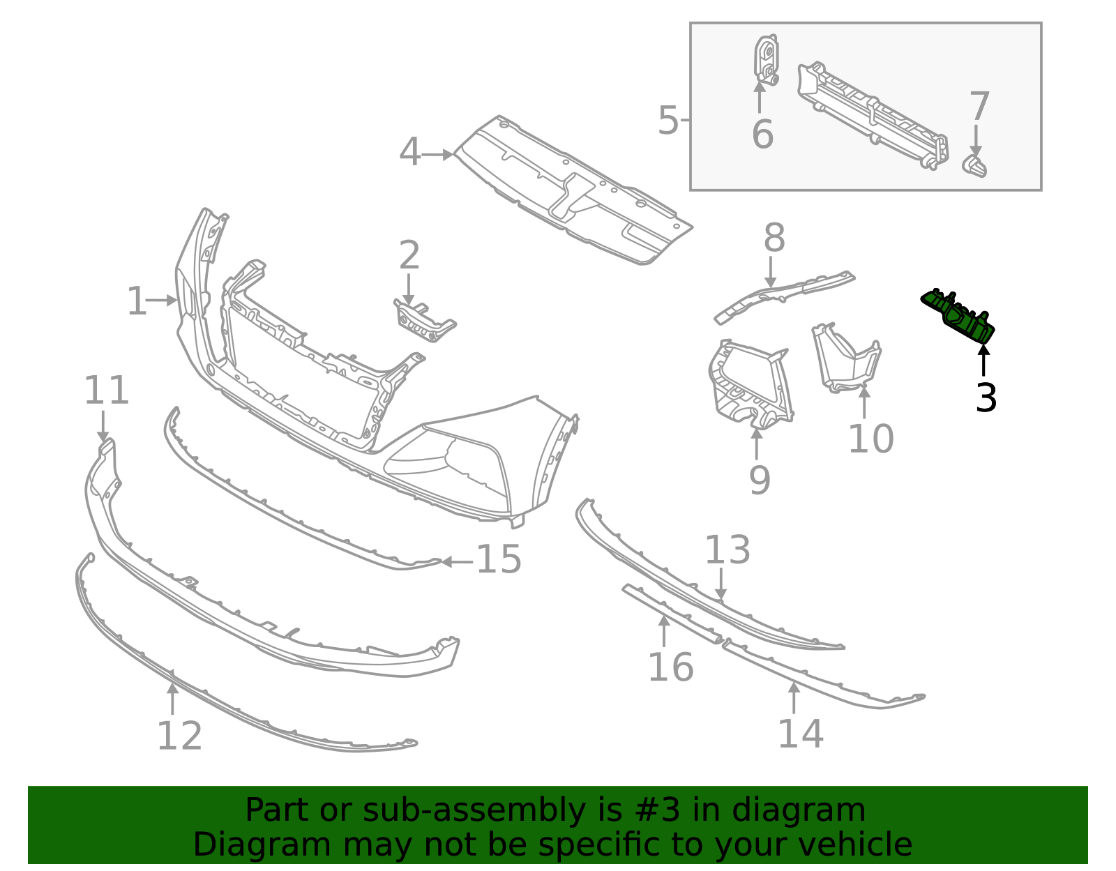 2022-2024 Hyundai Tucson Mount Bracket 86552-CW000 | OEM Parts Online