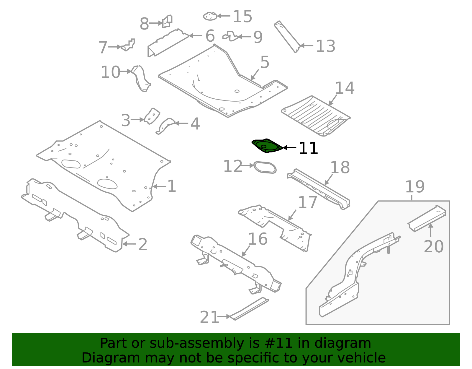 74846-6CA0A - Inspection Cover Official Nissan Parts Store
