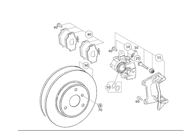 Mercedes-Benz Brakes & Brake Parts For Sale | Mercedes-Benz USA Parts