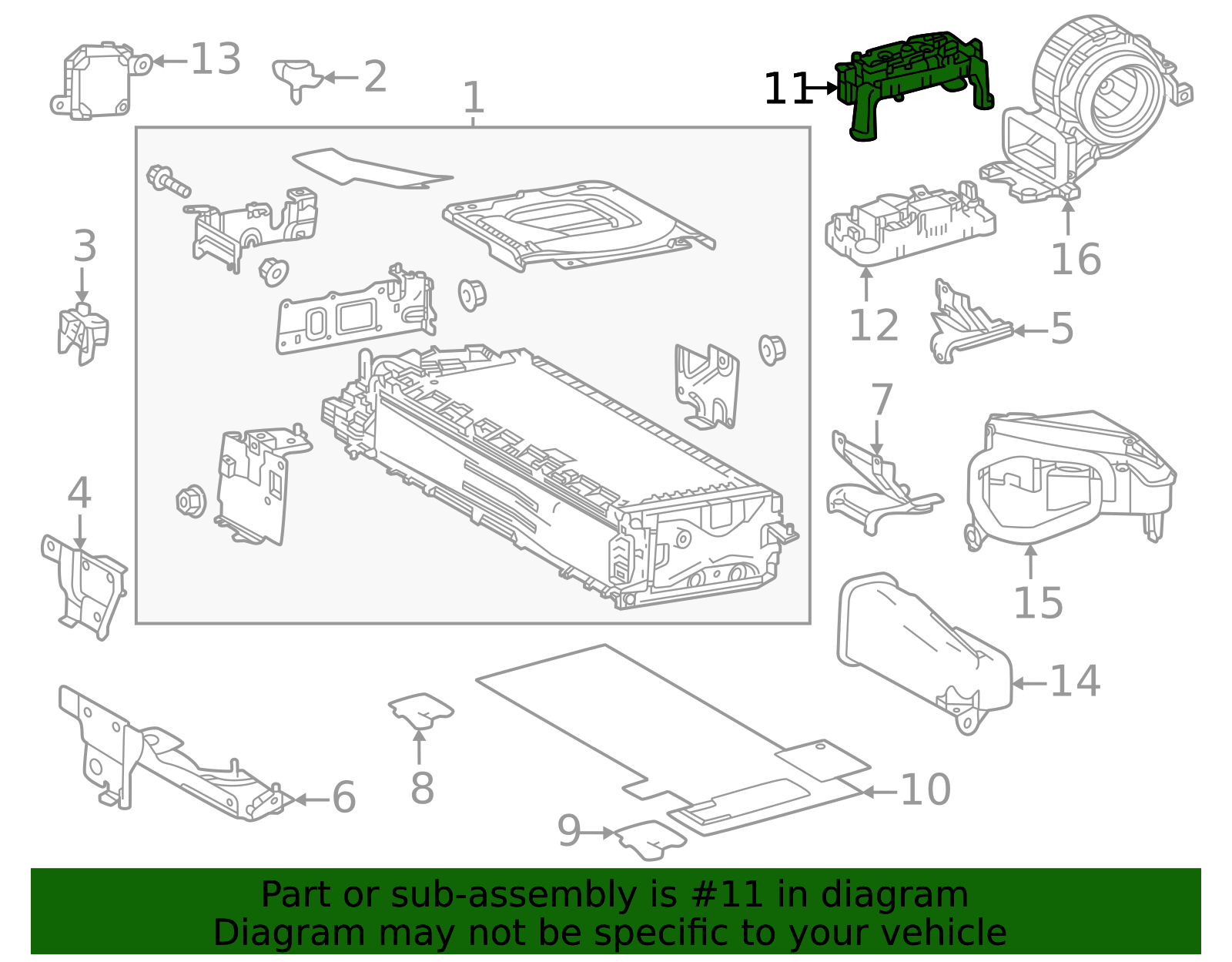 2023-2025 Toyota Crown Box G384C-30010 | MotorMotor