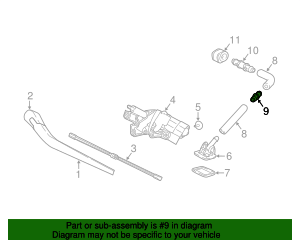 2001-2025 Volvo | Washer Hose Valve | 32328265 | My Swedish Parts