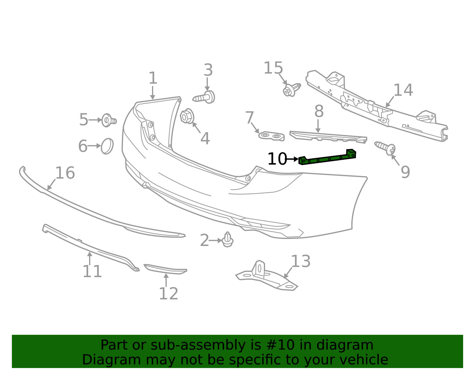71508-T3V-A00 - Side Retainer 2017 Honda Accord | Honda Parts Online