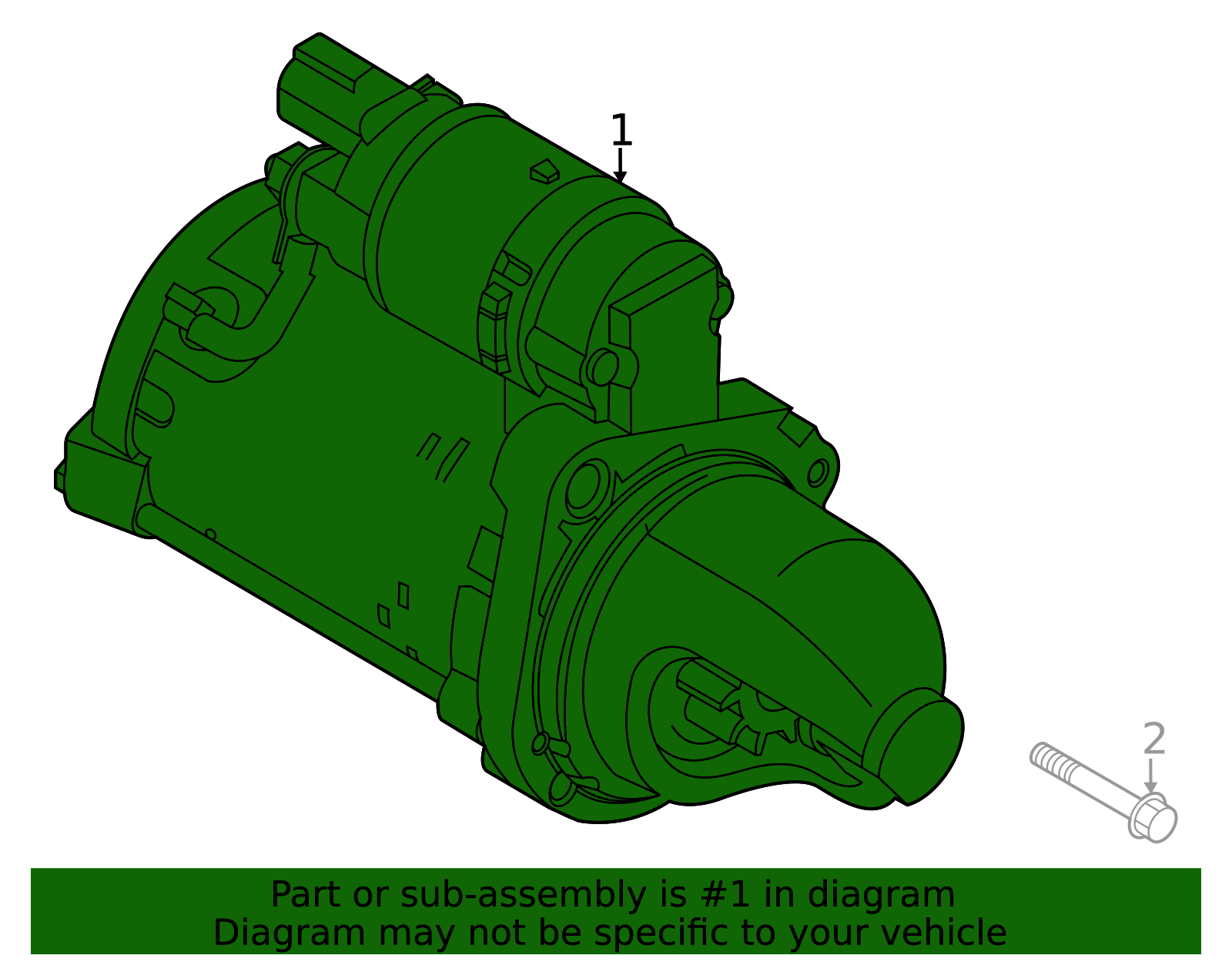36100-2S010 - Starter 2021-2026 Kia | Kia.Parts Store
