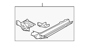 2012-2018 Subaru Rear Rail Assembly 51630FJ0409P | Buy Subaru Parts