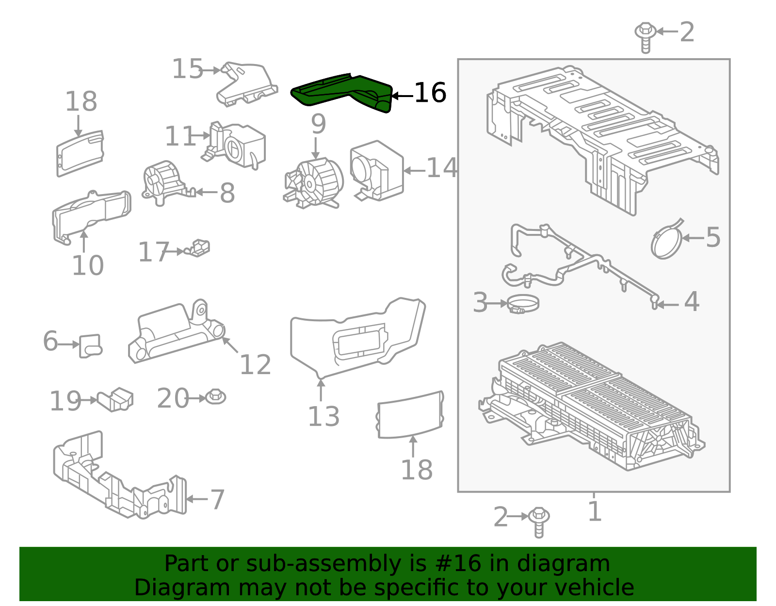 G92G1-0C010 - 2022-2024 Toyota Tundra - Exhaust Duct | Nucar Toyota Parts