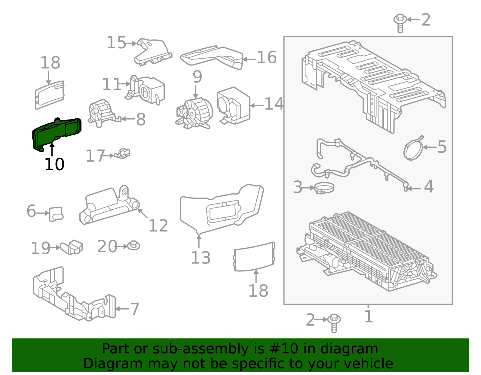 2022-2025 Toyota Tundra Intake Duct G92D1-0C010 | Toyota Parts Center