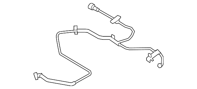 2015-2018 Ford | Connector Hose | F2GZ-9D683-B | Walls' Ford Parts
