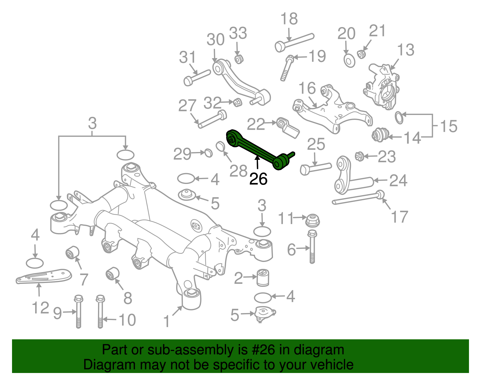 33-32-6-779-820 - Ft Upper Control Arm - 2000-2007 BMW | BMW Parts ...