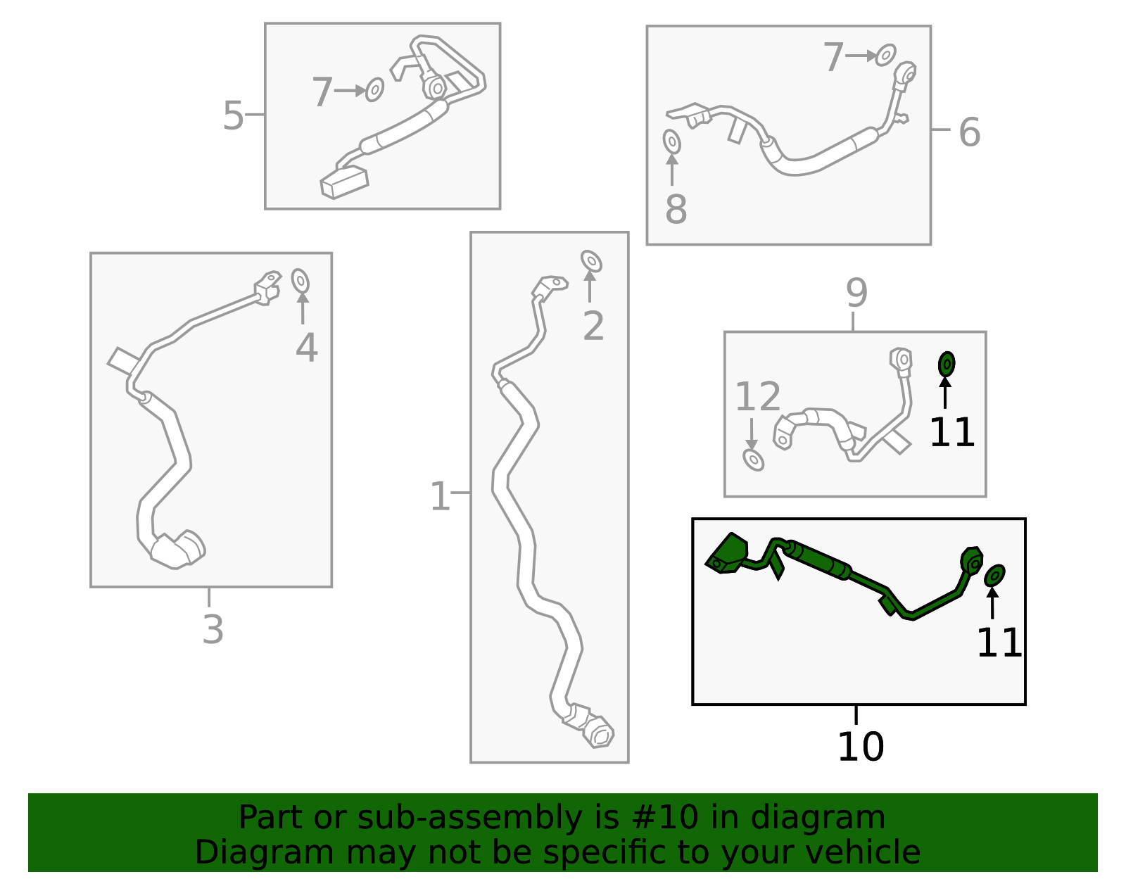 Genuine BMW 11-53-8-841-580 | Water Inlet Pipe | FREE Shipping on Most ...