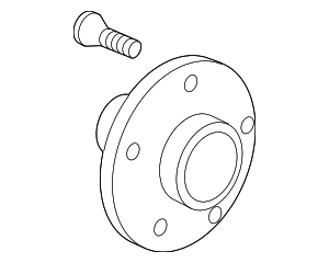 2001-2018 Toyota Wheel Hub 43502-0E030 | Toyota Parts Center