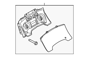 2011 Ford F-150 | Cluster Assembly | BL3Z-10849-TA | Walls' Ford Parts